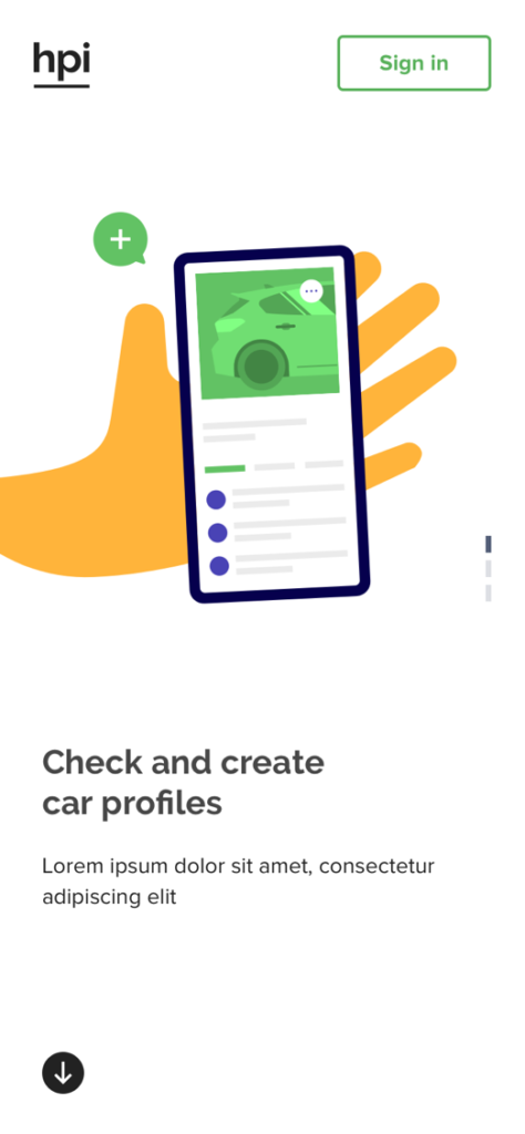 Automotive UX and UI design - Cap HPI - Lighthouse London