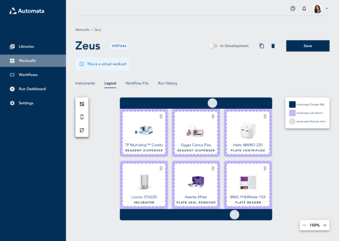 Laboratory Automation UX / UI Design - Automata - Lighthouse London