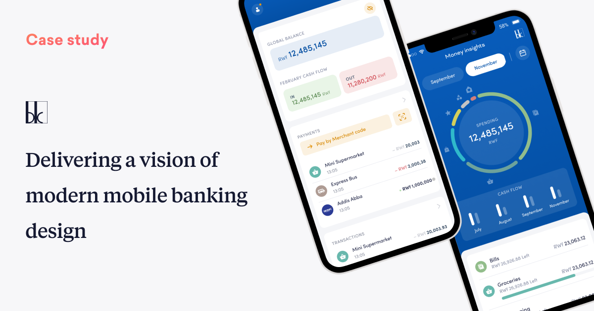 Delivering a vison of mobile banking design 📱 - Lighthouse London