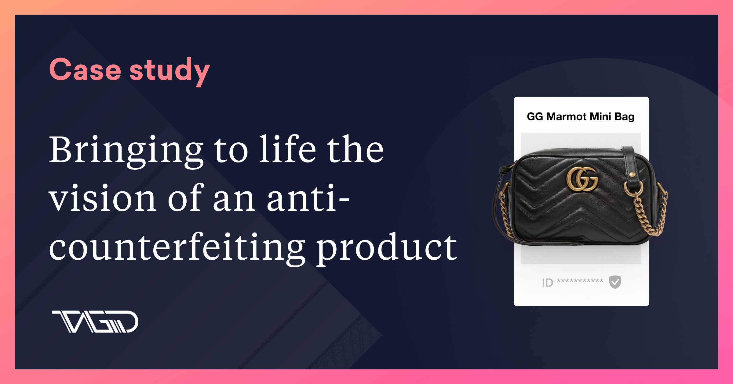 A product vision for TAGD - Lighthouse London